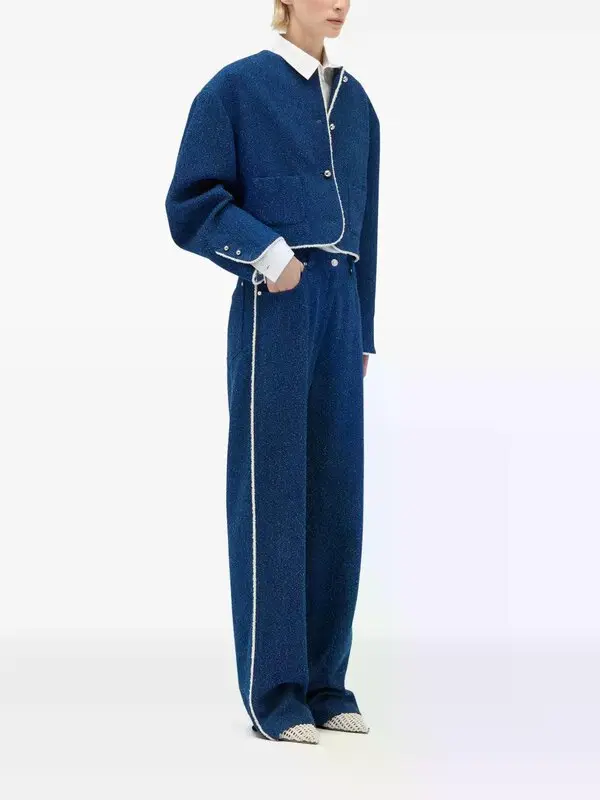 MSGM Bouclé Trousers