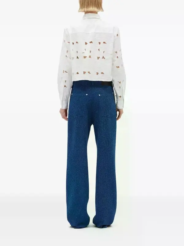 MSGM Bouclé Trousers