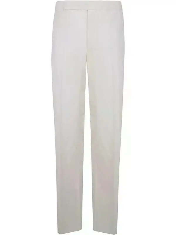 LARDINI Wool Straight-leg Trousers