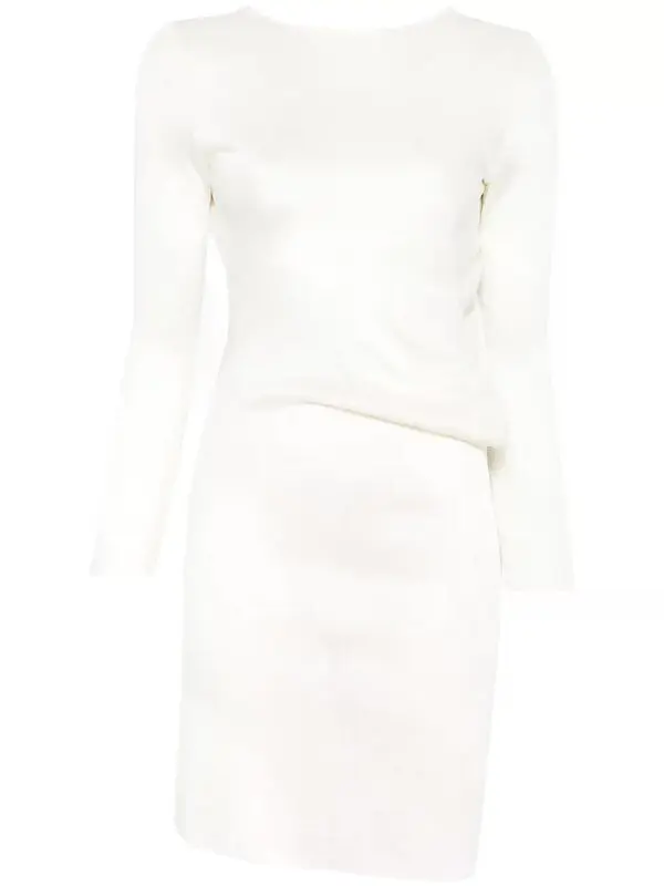 TOM FORD Cut-out Mini Dress - White