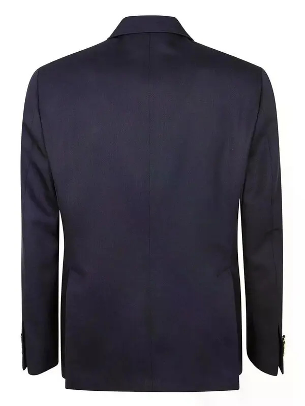 LARDINI Double-breasted Blazer - Blue