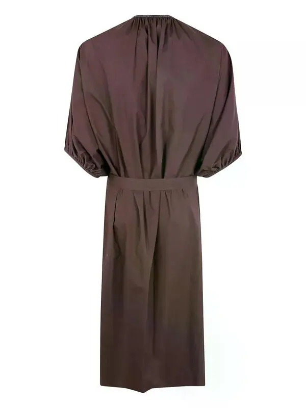 Brunello Cucinelli Crystal-embellished Midi Dress - Brown