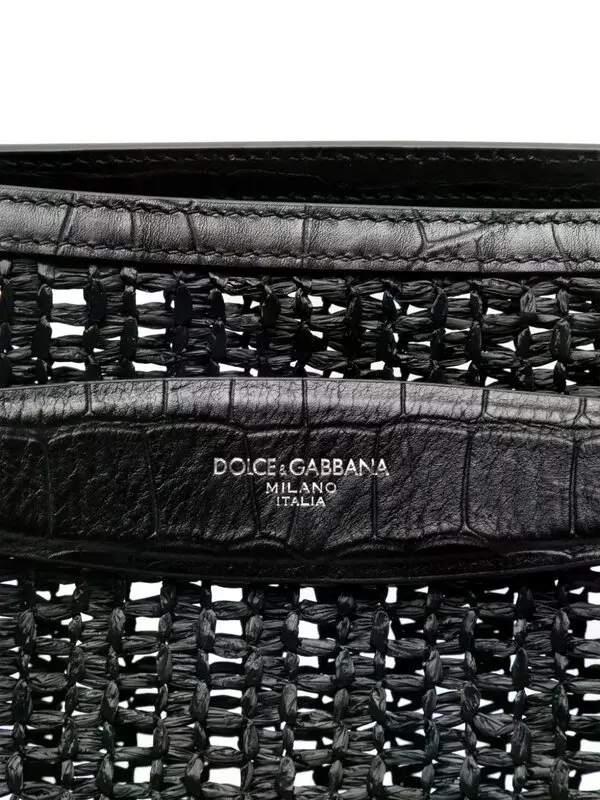 Dolce & Gabbana Interwoven-design Tote Bag