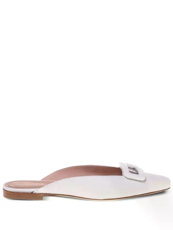 Alberta Ferretti Embellished Flat Mules