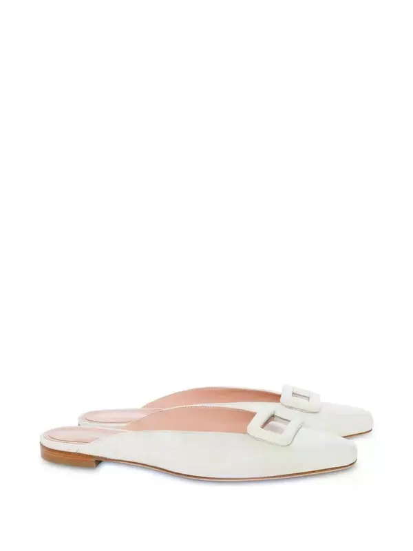Alberta Ferretti Embellished Flat Mules