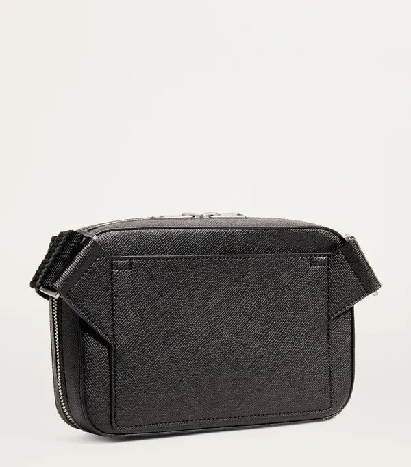 Sandro Recycled Leather Cross-body Bag - Black