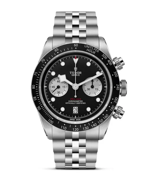 TUDOR Bay Chrono Stainless Steel Bracelet Watch - Black
