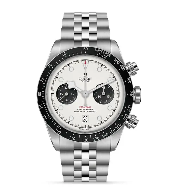 TUDOR Bay Chrono Stainless Steel Bracelet Watch - White