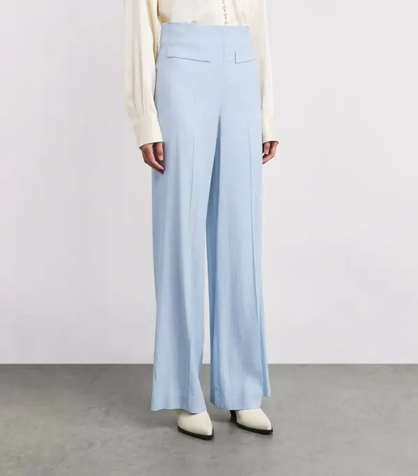 Sandro Wide Leg Trousers