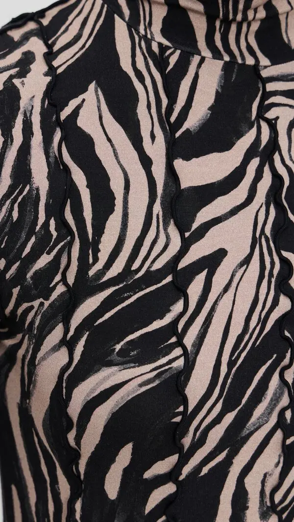 proenza schouler white label marble jersey turtleneck dress Proenza Schouler White Label Mabel Jersey Turtleneck Dress