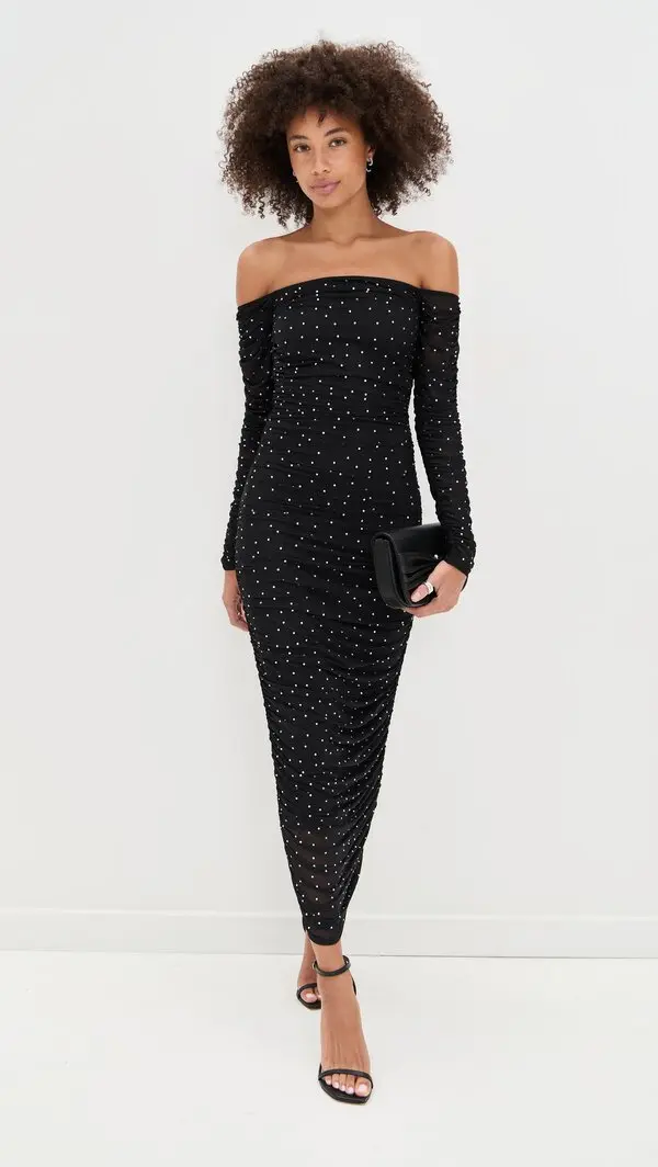 Caroline Constas Aria Midi Dress