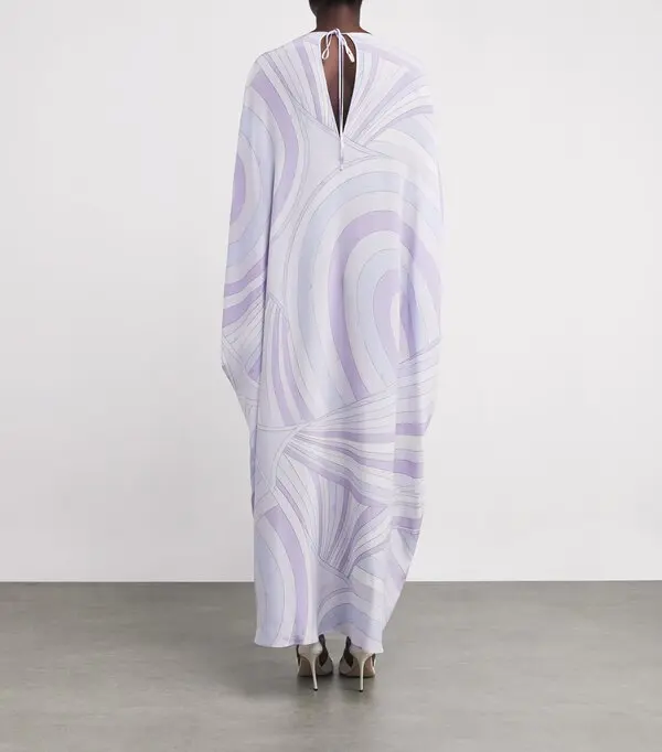 Emilio Pucci Iride Kaftan Maxi Dress
