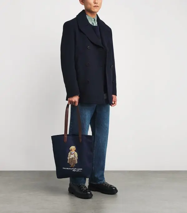 Polo Ralph Lauren Wool-blend Melton Peacoat