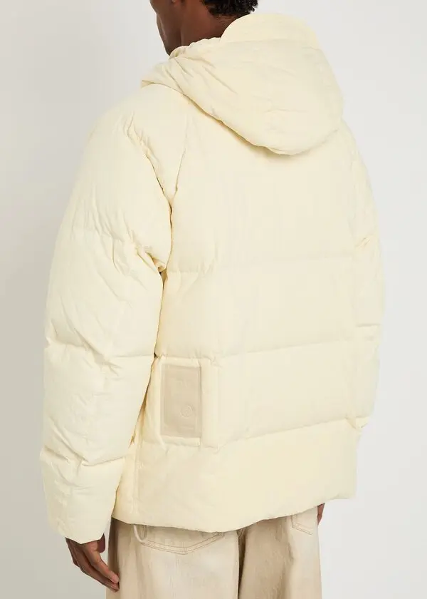 TEN C Padded Shell Jacket - Ecru