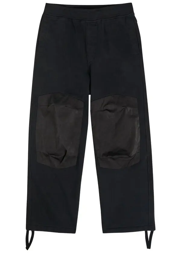 TEN C Panelled Cotton Sweatpants