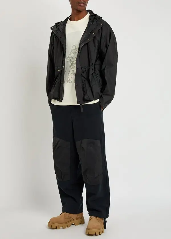 TEN C Panelled Cotton Sweatpants