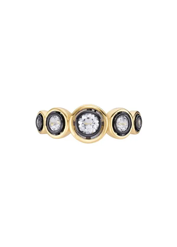 LAURA VANN Remi Vermeil Ring - Gold