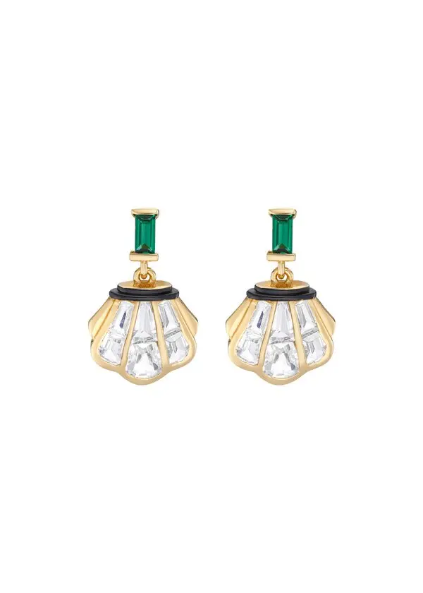 LAURA VANN Cleo 14kt Vermeil Earrings - Gold