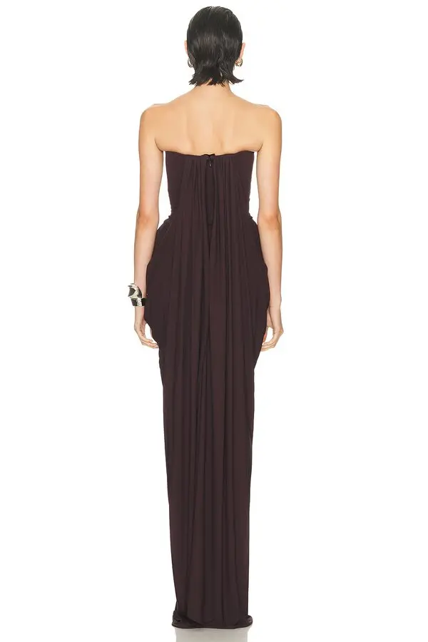 Stella McCartney Crepe Jersey Sleeveless Gown