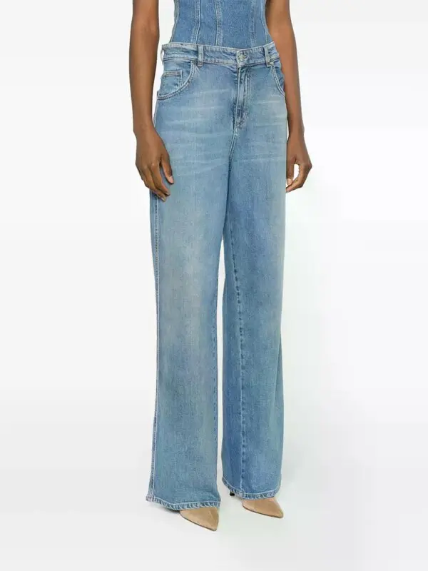 Blumarine Mid-rise Boyfriend-cut Jeans