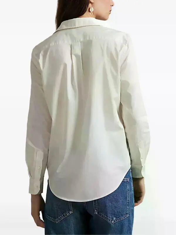 Polo Ralph Lauren Logo-detail Long-sleeve Shirt - Neutrals