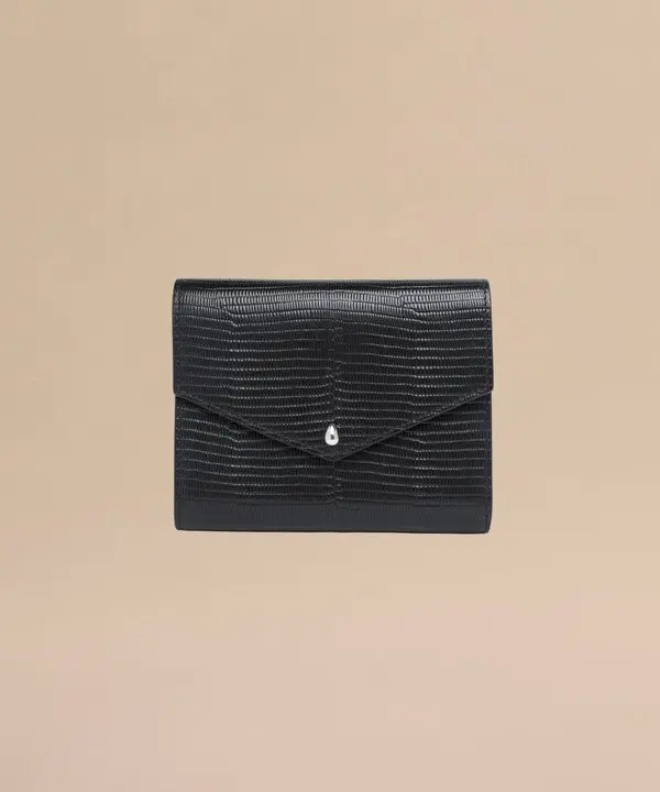 Jenni Kayne Reece Leather Wallet - Black