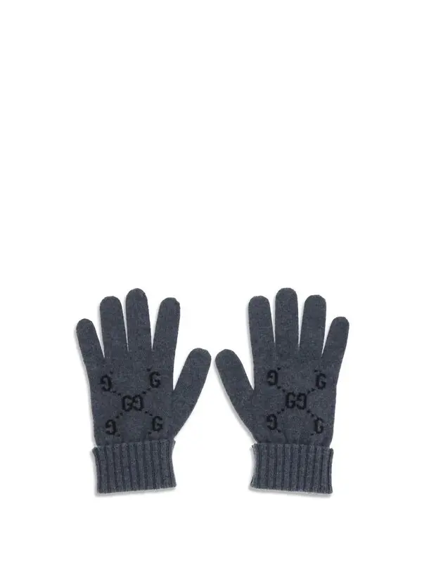 Gucci Cashmere Gloves - Grey