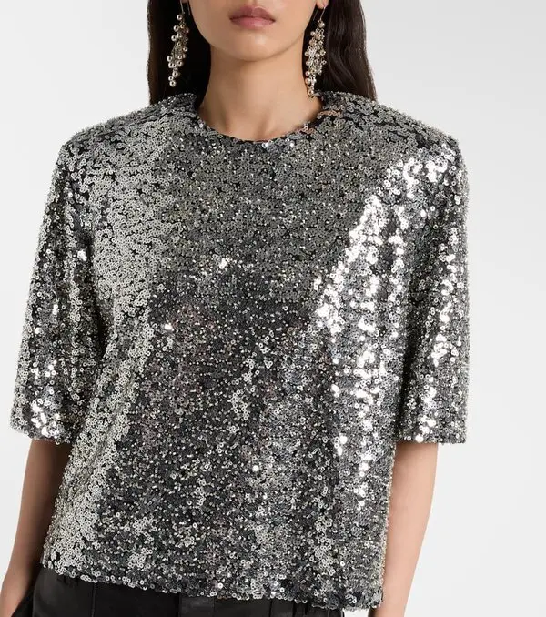 Isabel Marant Helga Sequined Top