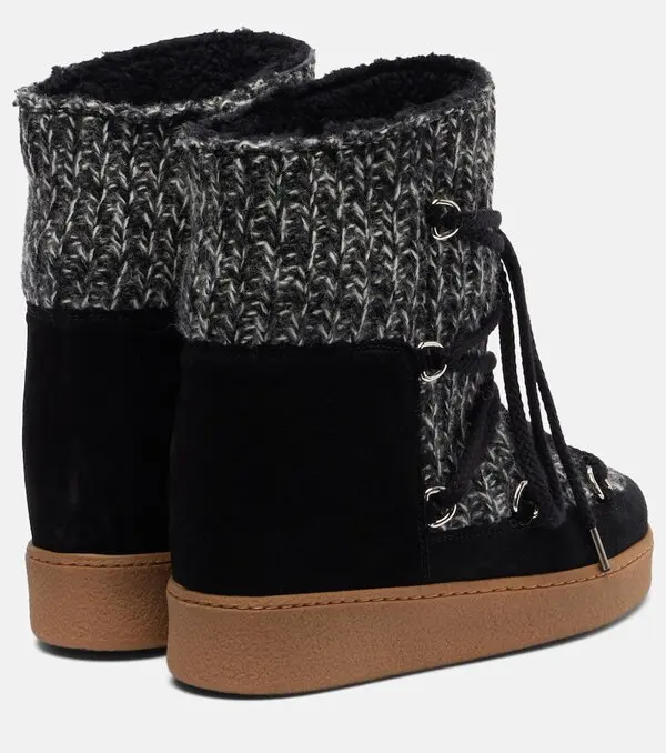 Isabel Marant Étoile Lace-up Boots - Black
