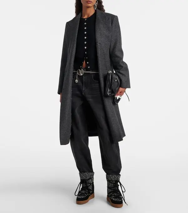 Isabel Marant Étoile Lace-up Boots - Black
