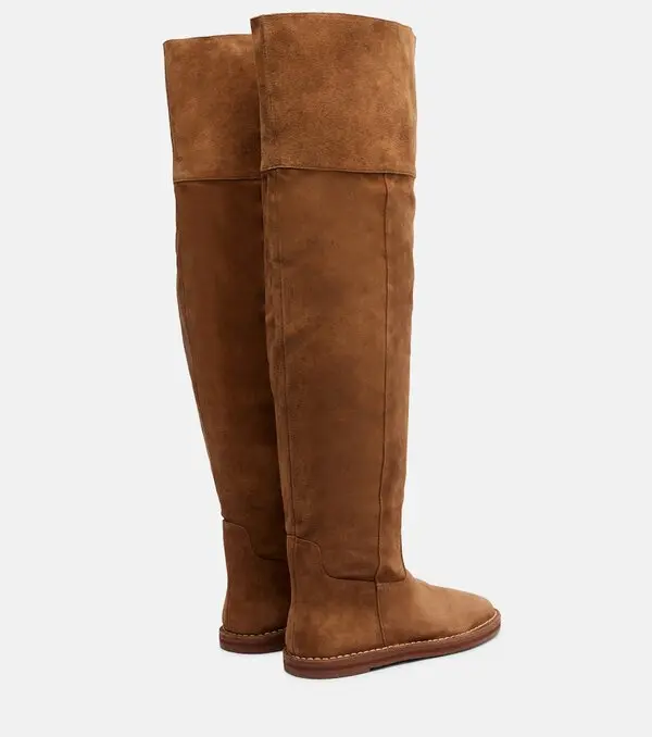 Farm Rio Suede Over-the-knee Boots
