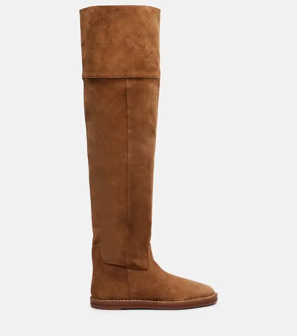 Farm Rio Suede Over-the-knee Boots