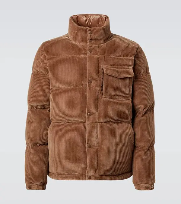 Moncler Serrant Cotton Corduroy Down Jacket