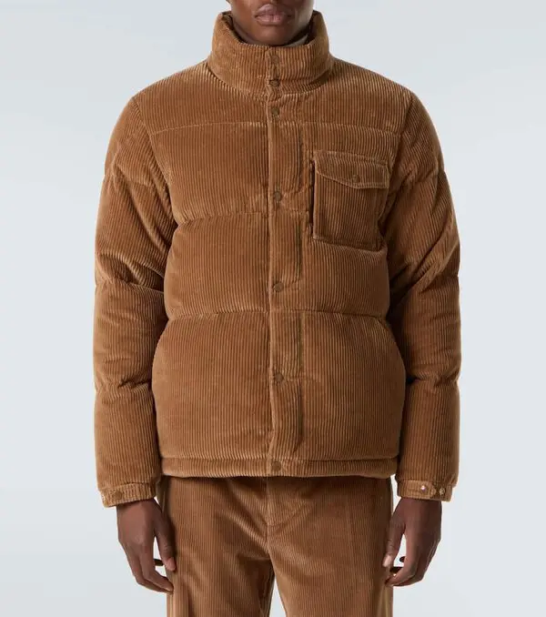Moncler Serrant Cotton Corduroy Down Jacket