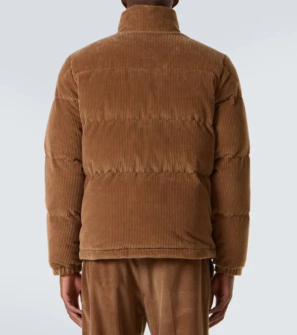 Moncler Serrant Cotton Corduroy Down Jacket