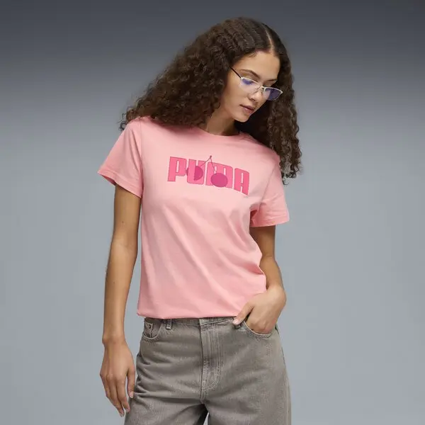 PUMA Printed T-shirt - Pink