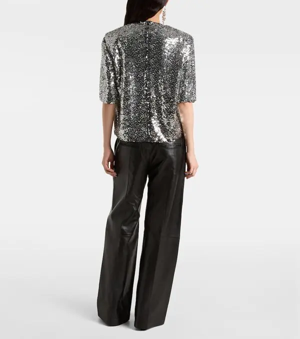Isabel Marant Étoile Helga Sequined Top