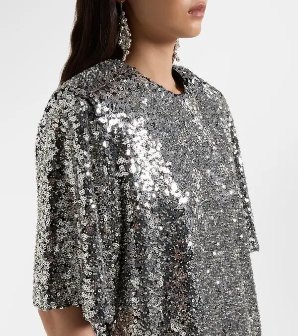 Isabel Marant Étoile Helga Sequined Top