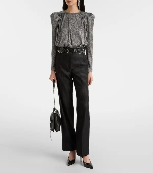 Isabel Marant Étoile Eylia Pleated Top