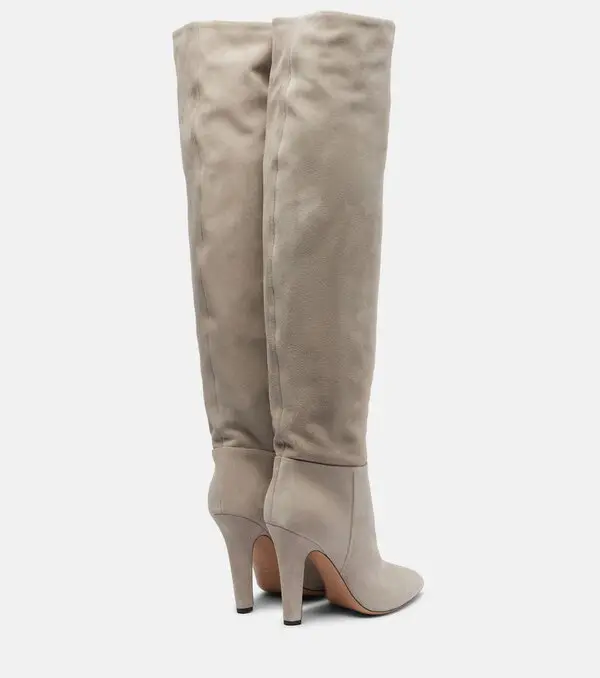Paris Texas Elsa 100 Suede Over-the-knee Boots