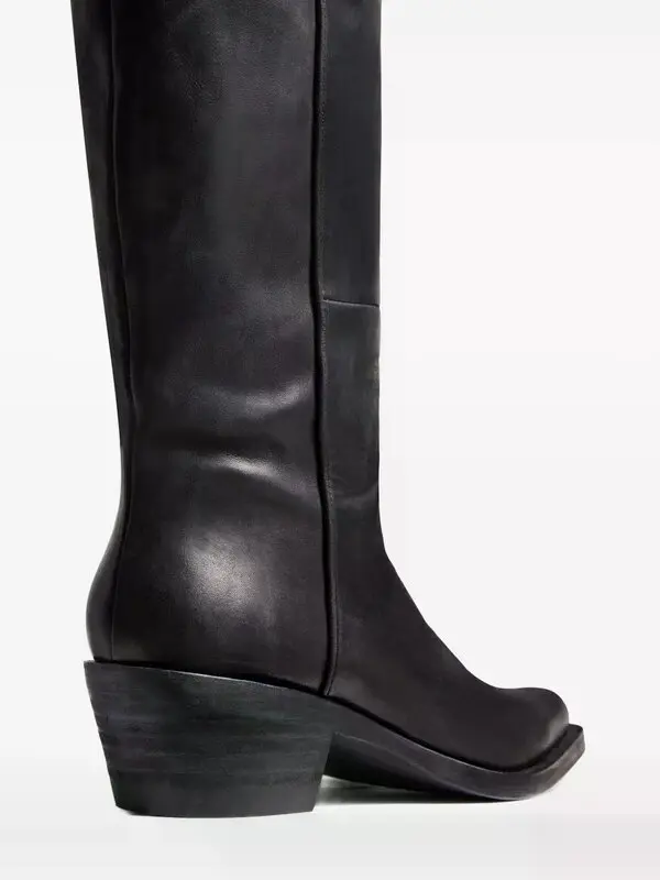 Khaite 35mm Clive Over-the-knee Boots - Black