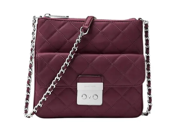 Michael Kors Sloan Medium Quilted Leather Crossbody Bag