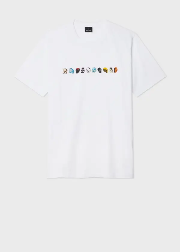 Paul Smith Mini Skulls' Print T-shirt