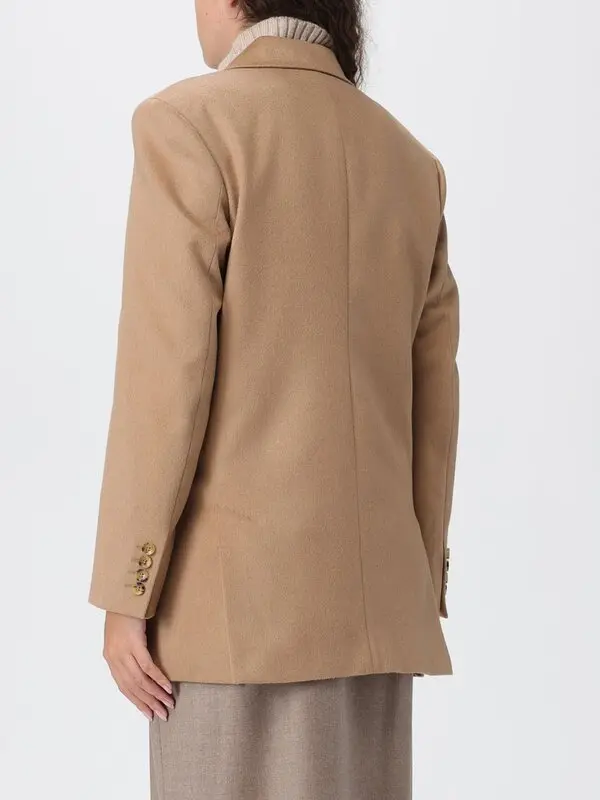 Max Mara Double-breasted Jacket - Camel