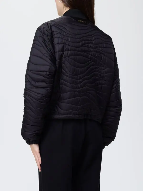 Just Cavalli Quilted Zip Up Jacket