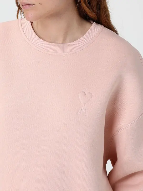 Ami Crewneck Sweatshirt - Blush Pink