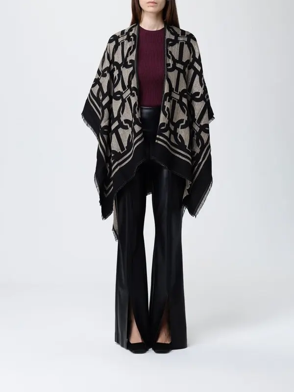 TWINSET Printed Cape