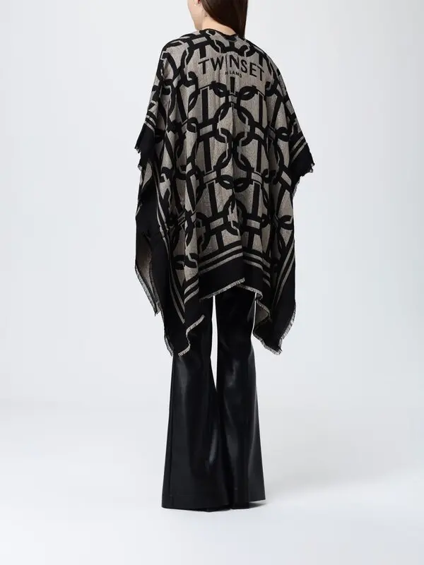 TWINSET Printed Cape