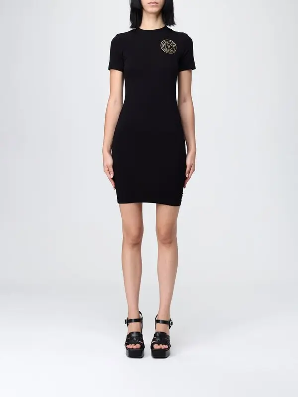 Versace Short Sleeve Mini Dress