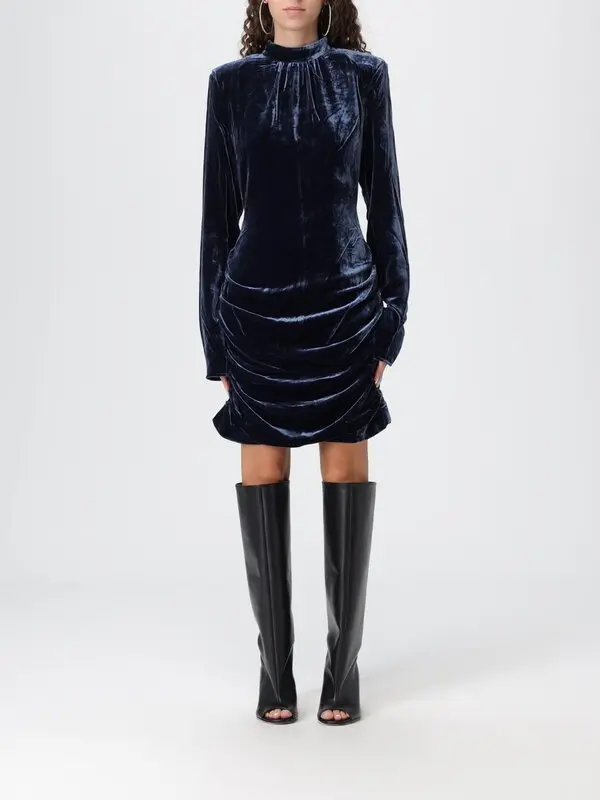 ROTATE BY BIRGER CHRISTENSEN Ruched Mini Dress